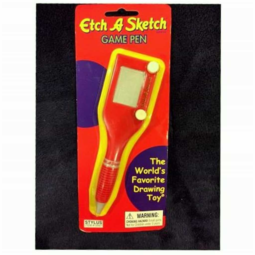 Make Your Own Etch a Sketch Note Card - AnchoredScraps.com
