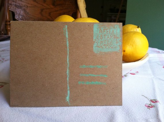 Summer Postcard Frameable Art - AnchoredScraps.com