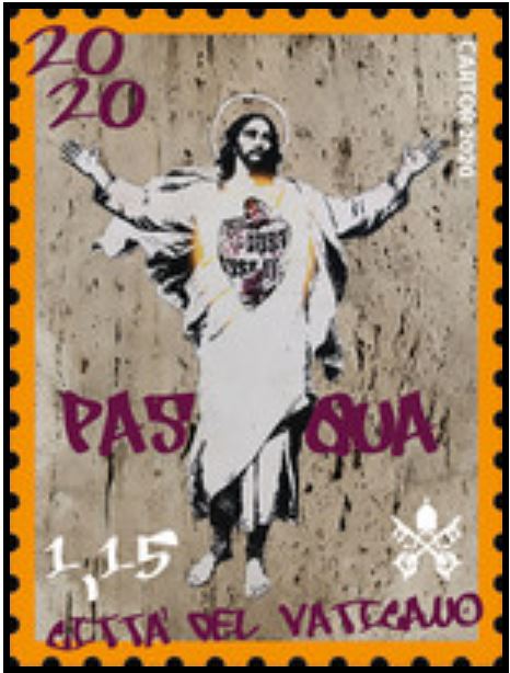 Vatican City Postage Stamp 1946, Vatican Easter Stamp 2020, & Some ...
